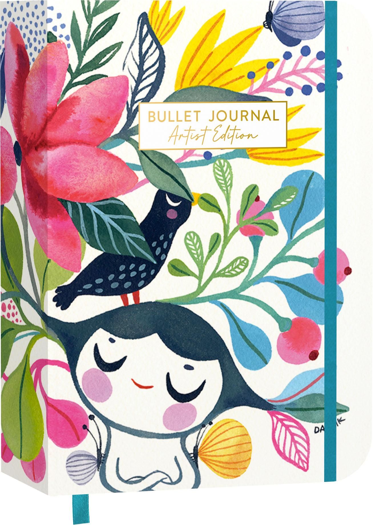 Pocket Bullet Journal Artist Edition "Blooming girl" - Bullet Journals ...