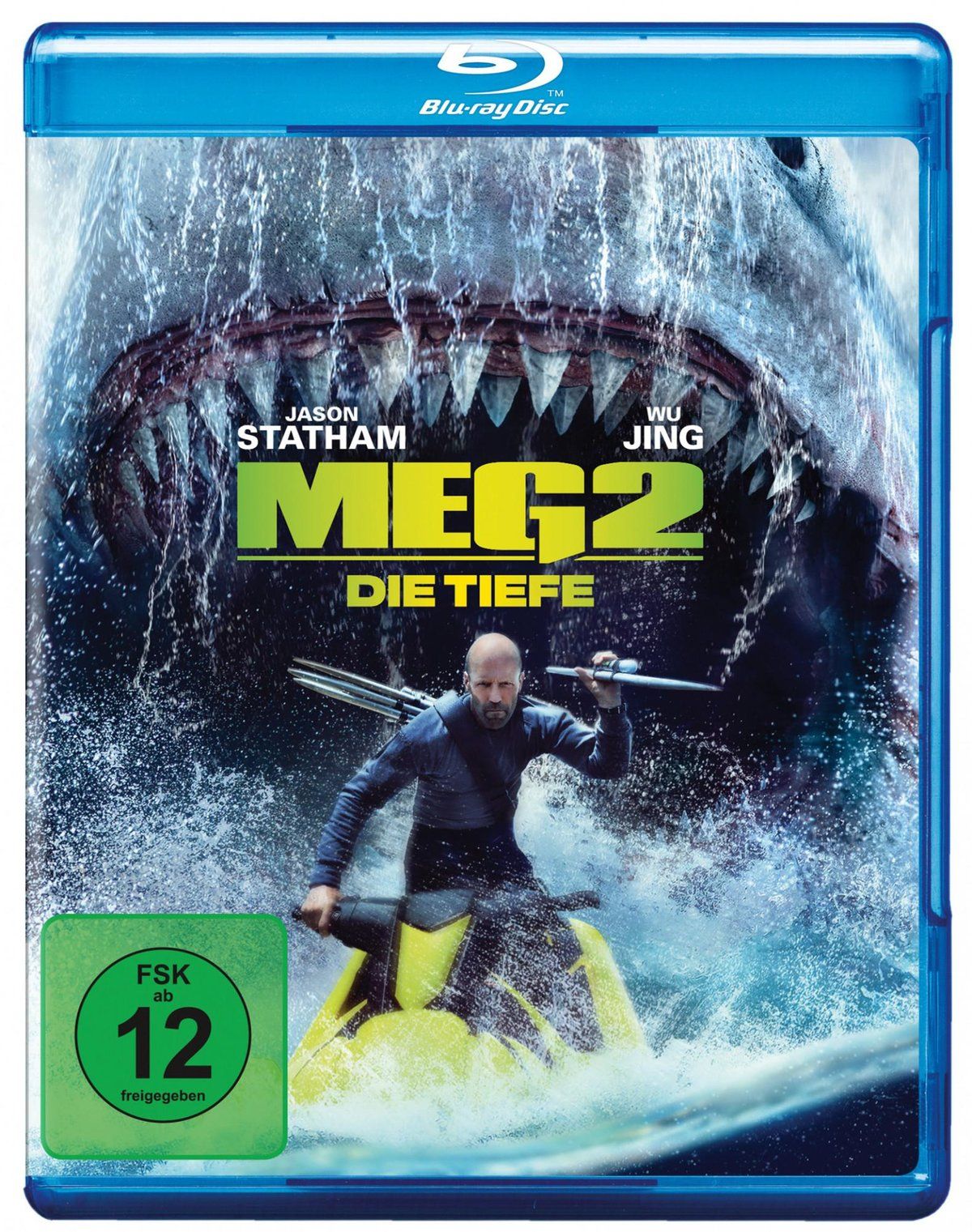 'Meg 2: Die Tiefe' von 'Ben Wheatley' - 'Blu-ray'
