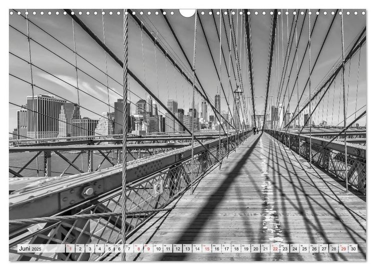 "NEW YORK CITY Skyline, Wolkenkratzer und mehr (Wandkalender 2025 DIN ...