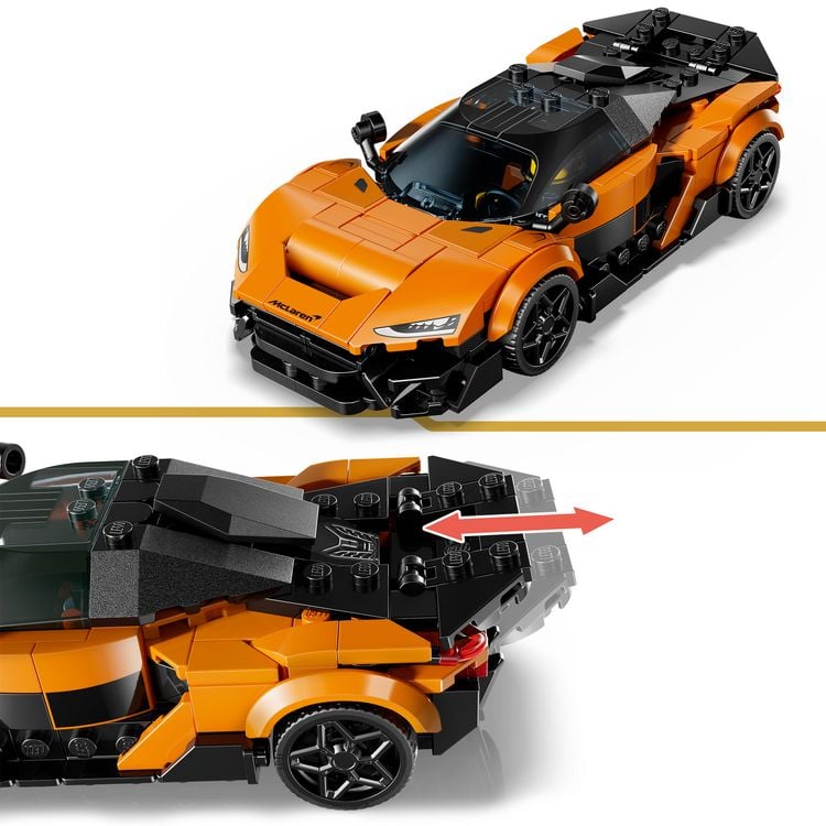 LEGO 77257 Speed Champions McLaren W1, Rennauto, Bauset mit Modellauto ...