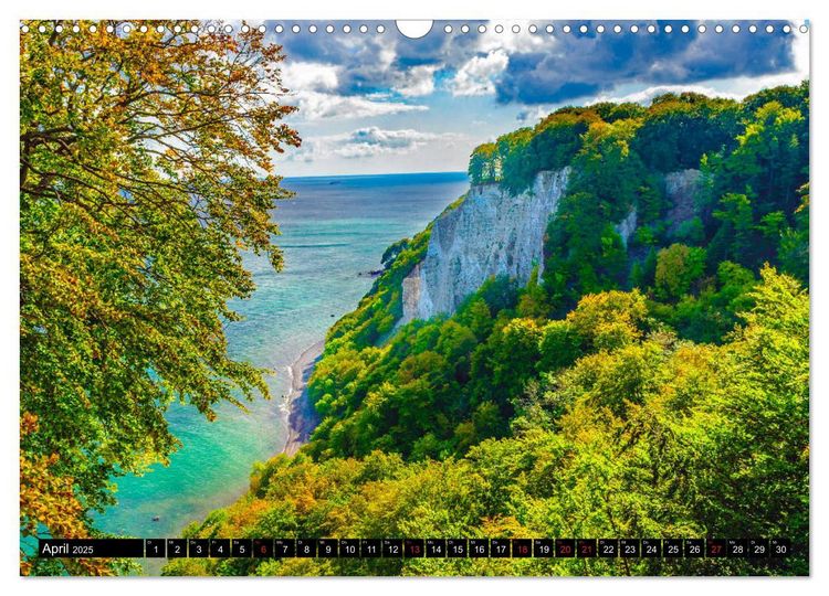 "OSTSEE PERLE RÜGEN Michael Jaster (Wandkalender 2025 DIN A3 quer ...