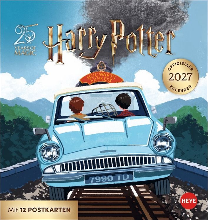 "Harry Potter Postkartenkalender 2027" kaufen