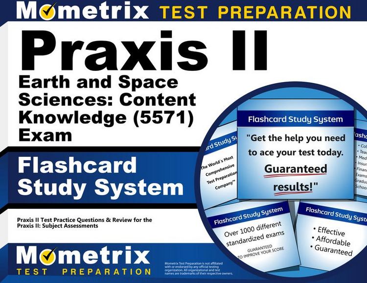 Praxis II Earth and Space Sciences: Content Knowledge (5571) Exam Flashcard Study System ...