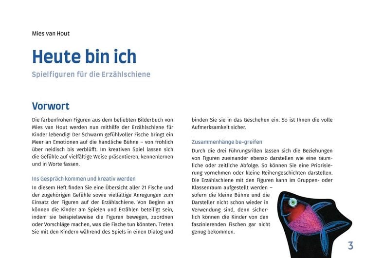 'Heute bin ich. Erzählschienen-Figurenset' von 'Mies van Hout' - Buch