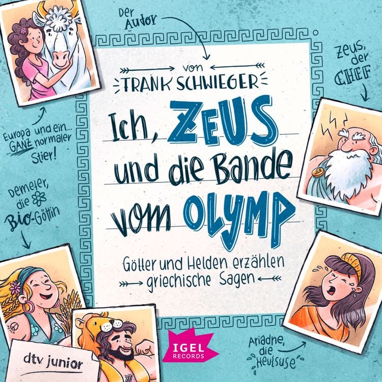 Ich, Zeus, und die Bande vom Olymp von Frank Schwieger - Hörbuch-Download | Thalia