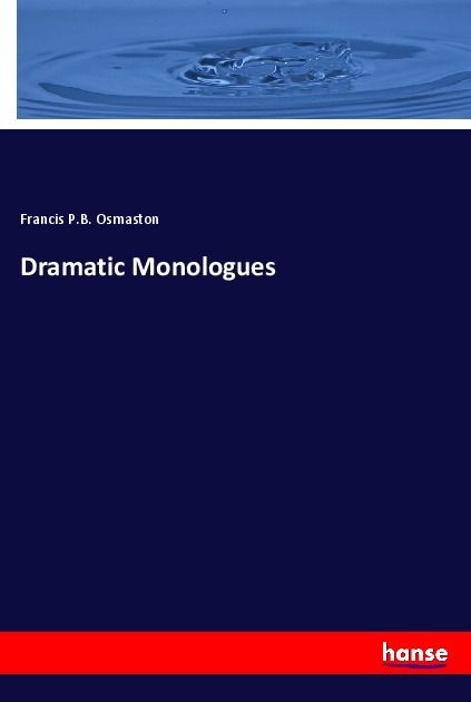 "Dramatic Monologues" online kaufen