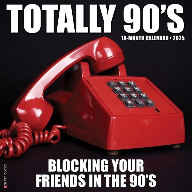 "Totally 90s 2025 12 X 12 Wall Calendar" kaufen