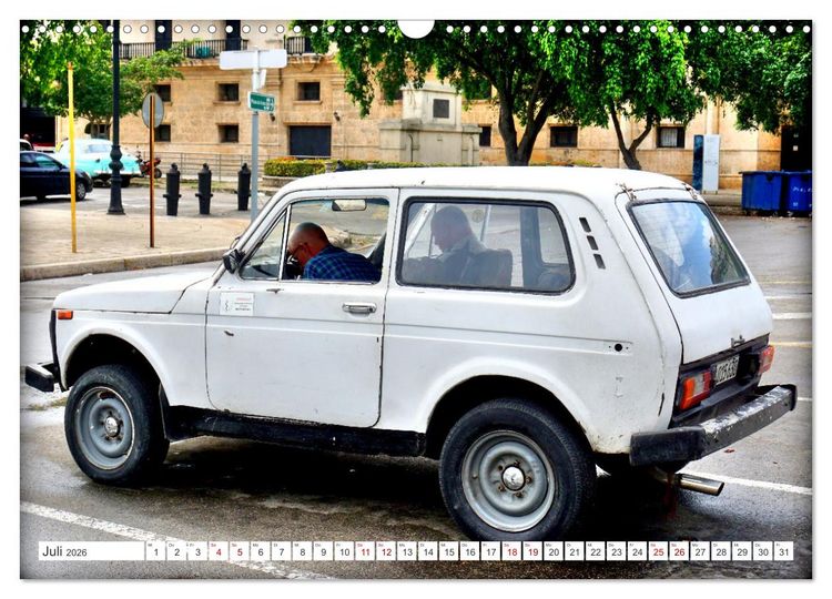 "LADA NIVA - Exportschlager der UdSSR (Wandkalender 2026 DIN A3 quer ...