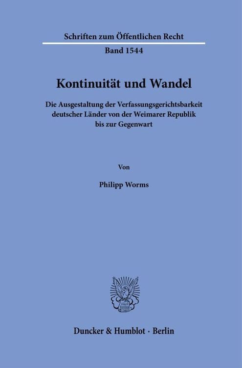 "Kontinuität und Wandel" online kaufen