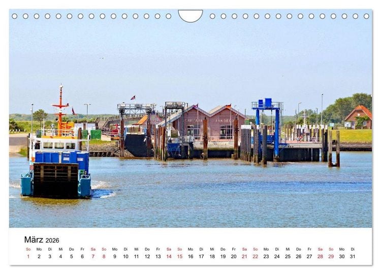 "Langeoog - Sommer, Sonne, Strand (Wandkalender 2026 DIN A4 quer ...