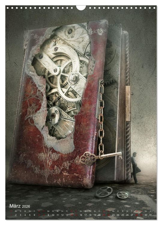 "Hinter dem Horizont im Reich der Fantasie (Wandkalender 2026 DIN A3 ...