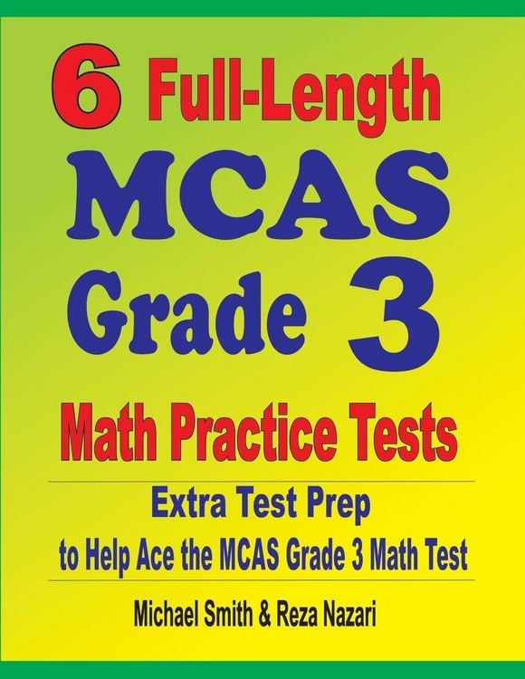 6 Full-Length MCAS Grade 3 Math Practice Tests online bestellen