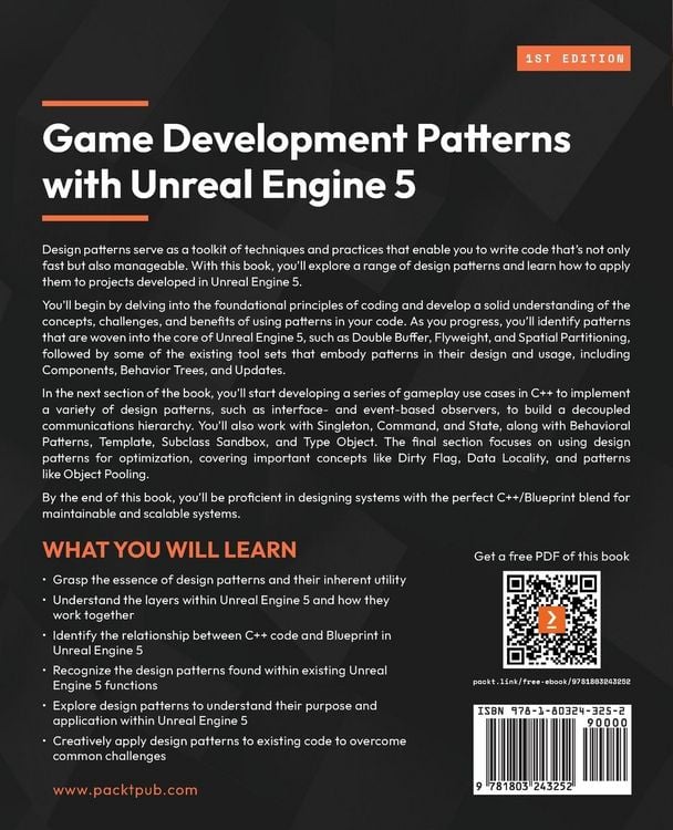 "Game Development Patterns with Unreal Engine 5" auf Englisch kaufen
