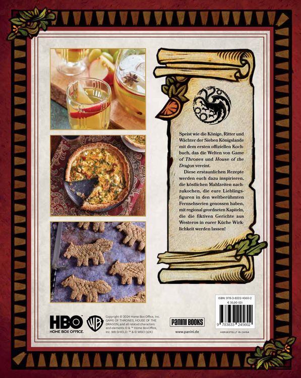 "Das offizielle Westeros Kochbuch" online kaufen
