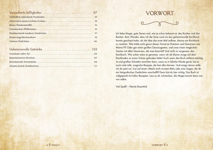 "Magische Rezepte aus dem geheimnisvollen Kochbuch" online kaufen