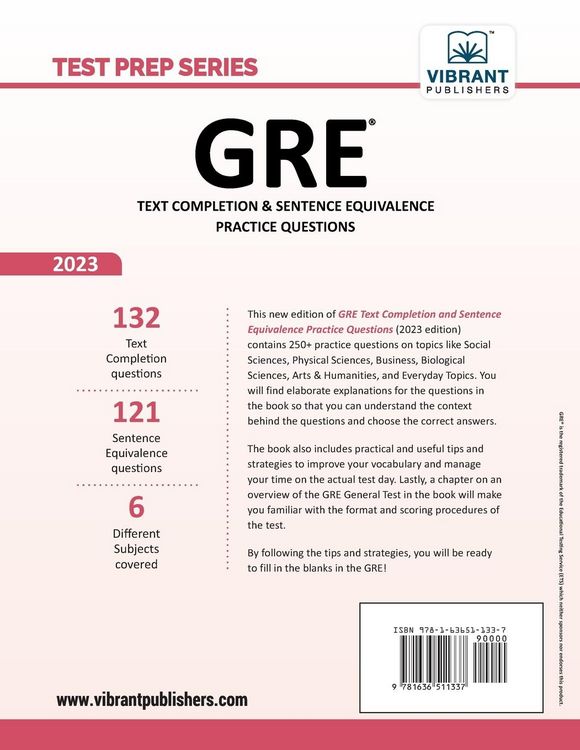 GRE Text Completion and Sentence Equivalence Practice Questions online ...