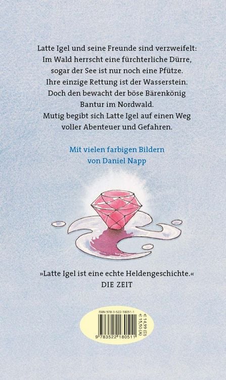 "Latte Igel 1: Latte Igel und der Wasserstein" von Sebastian Lybeck bei ...