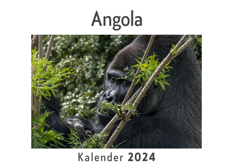 "Angola (Wandkalender 2024, Kalender DIN A4 quer, Monatskalender im ...