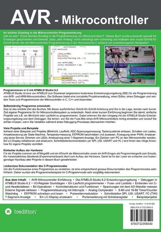 "AVR Mikrocontroller - Programmierung in C" online kaufen