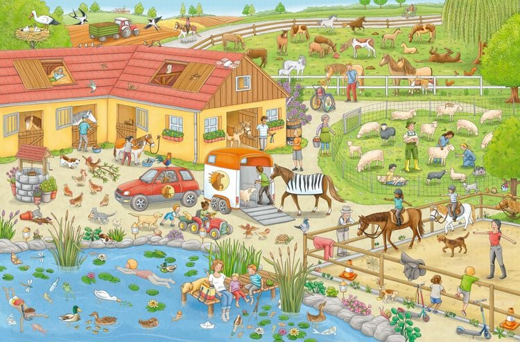 "Mein großes Wimmelbuch Bauernhof" online kaufen