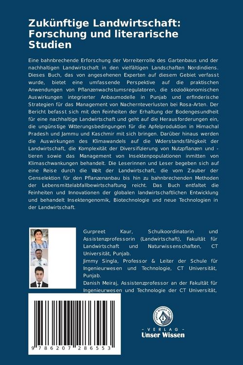 "Zukünftige Landwirtschaft: Forschung und literarische Studien" online ...