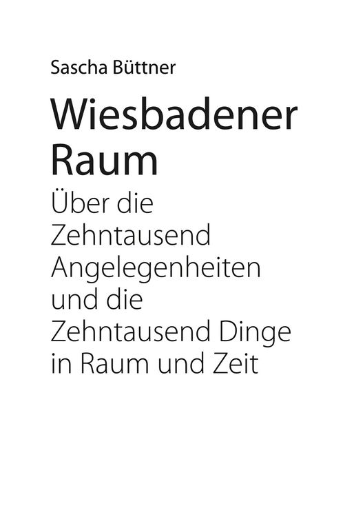 "Wiesbadener Raum" online kaufen