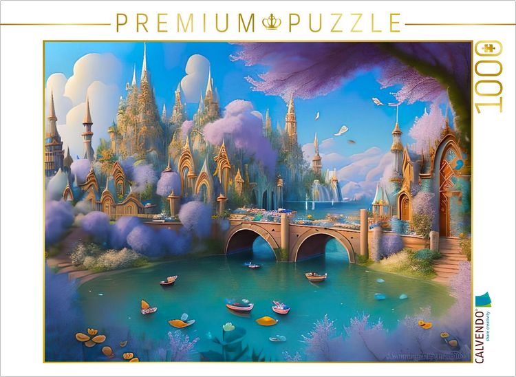 CALVENDO Puzzle Im Land der Zukunft | 1000 Teile Lege-Größe 64x48cm ...