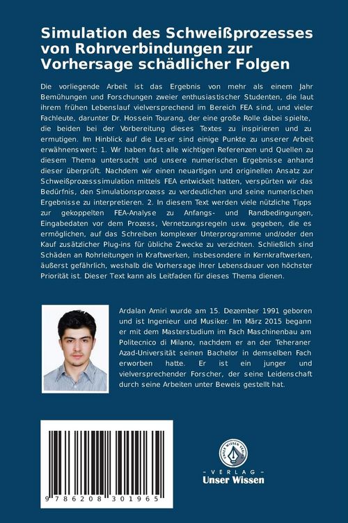"Simulation des Schweißprozesses von Rohrverbindungen zur Vorhersage ...