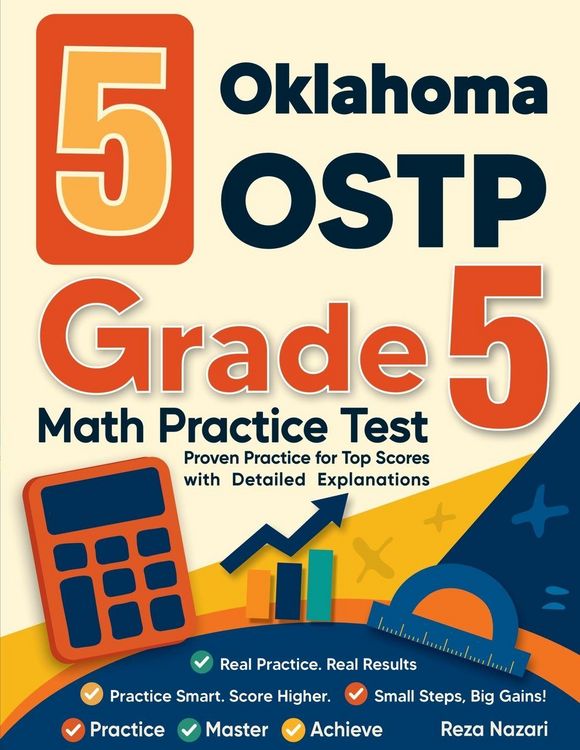 "5 Oklahoma OSTP Grade 5 Math Practice Tests" auf Englisch kaufen