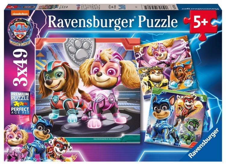 Kinderpuzzle 3x49 Teile - PAW Patrol Power kaufen