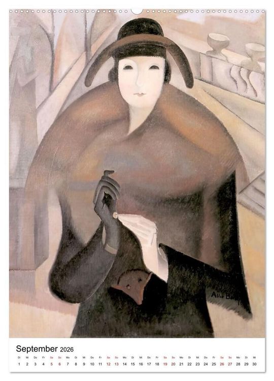"Alice Bailly (Wandkalender 2026 DIN A2 hoch), CALVENDO Monatskalender ...