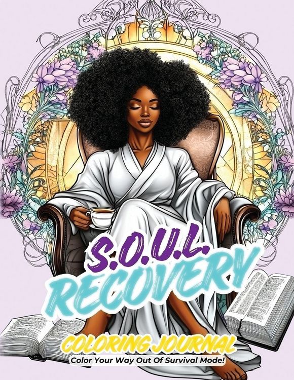 "SOUL Recovery Coloring Journal" auf Englisch kaufen