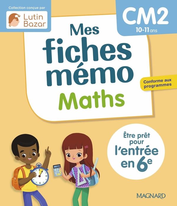 "Mes fiches memo maths cm2" auf Französisch kaufen