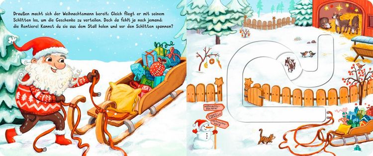 "Meine Schiebebahn-Pappe: Hilf mit an Weihnachten" online kaufen