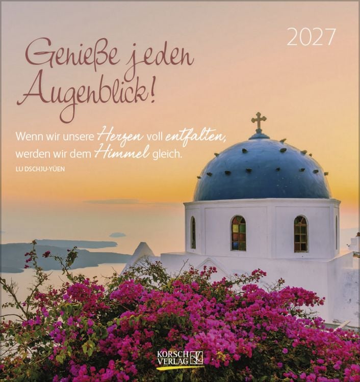 "Genieße jeden Augenblick 2027" kaufen