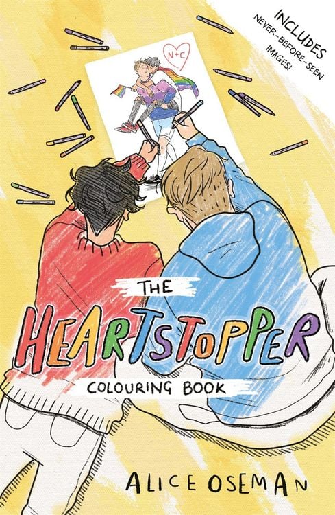 "The Official Heartstopper Colouring Book" auf Englisch kaufen