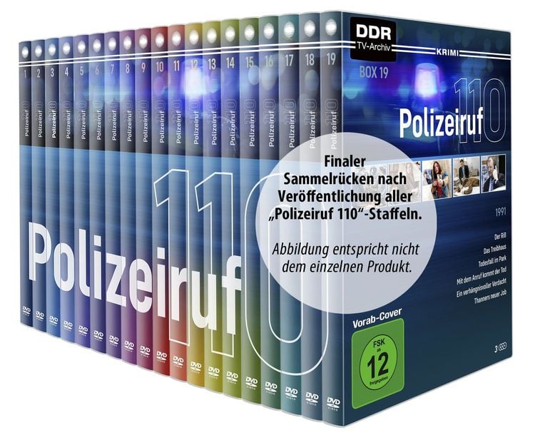 'Polizeiruf 110 - Box 1 (DDR TV-Archiv) 3 DVDs mit Sammelrücken' von 'Klaus Emmerich' - 'DVD'