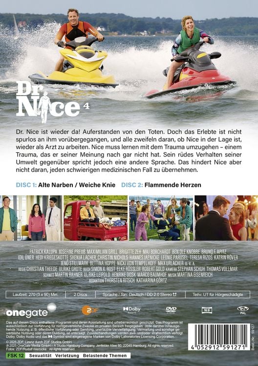 Dr. Nice: Alte Narben / Weiche Knie / Flammende Herzen [2 DVDs] als DVD ...