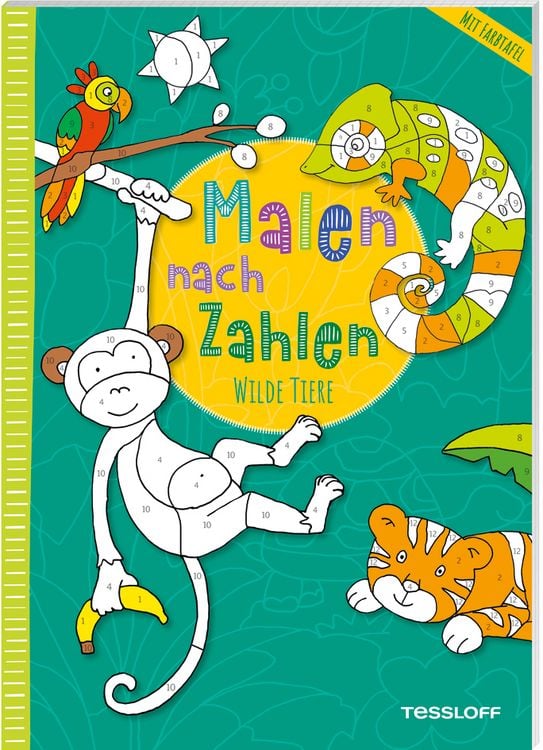 Malen Nach Zahlen Meerestiere Malen Nach Zahlen Kinder Set Tiere