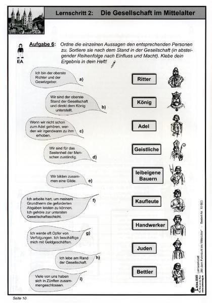 Lernwerkstatt - Mit dem Fahrstuhl ins Mittelalter von Moritz Quast ...