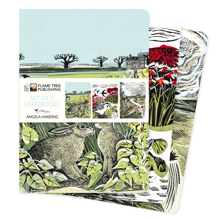 Angela Harding Set of 3 Standard Notebooks von Flame Tree Publishing ...