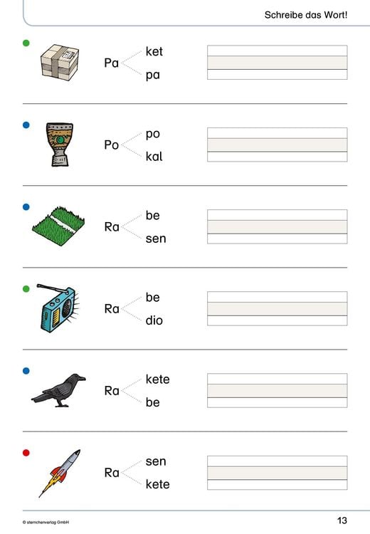 'Mein Lupenleseheft 2 - Ich kann ganz genau lesen - DaZ' - 'Grundschule ...