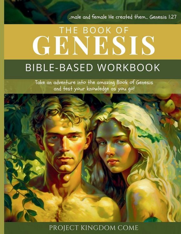 "The Book of Genesis I Kids Workbook to Help Children Study and ...