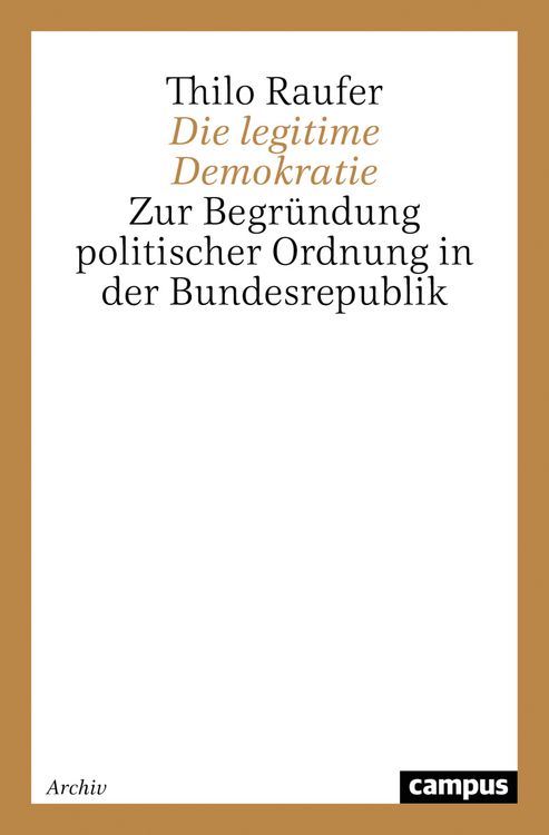 "Die legitime Demokratie" online kaufen
