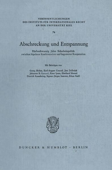 "Abschreckung und Entspannung." online kaufen