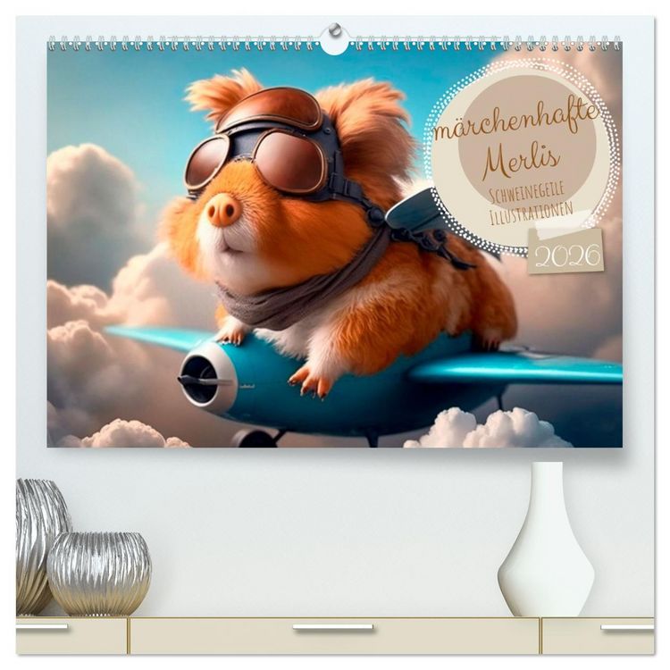 "Märchenhafte Merlis - Schweinegeile Illustrationen (hochwertiger ...