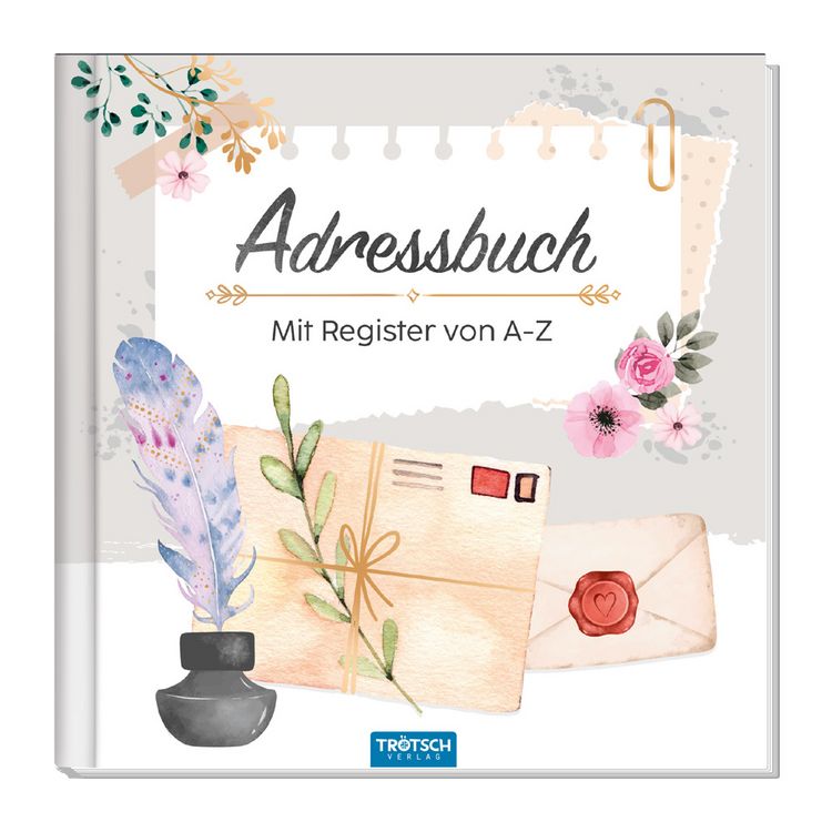 Trötsch Adressbuch Brief und Feder kaufen