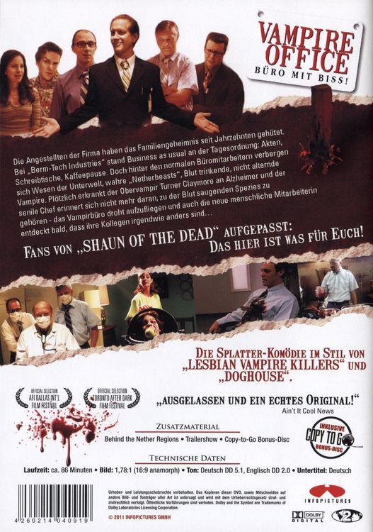 Vampire Office - Büro mit Biss (+ Copy To Go Disc) als DVD kaufen