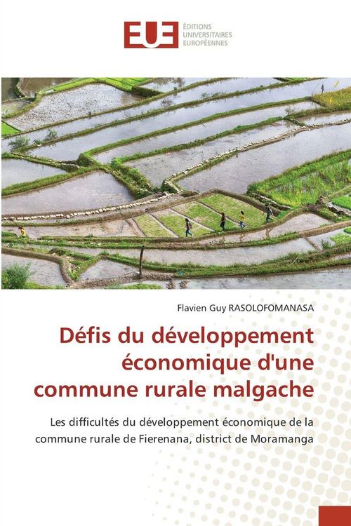 "Défis du développement économique d'une commune rurale malgache" auf ...