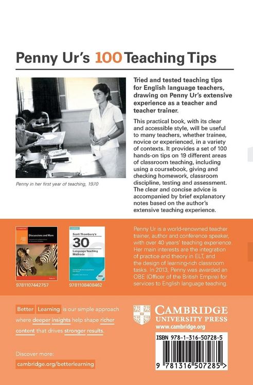 "Penny Ur's 100 Teaching Tips Pocket Editions" online kaufen